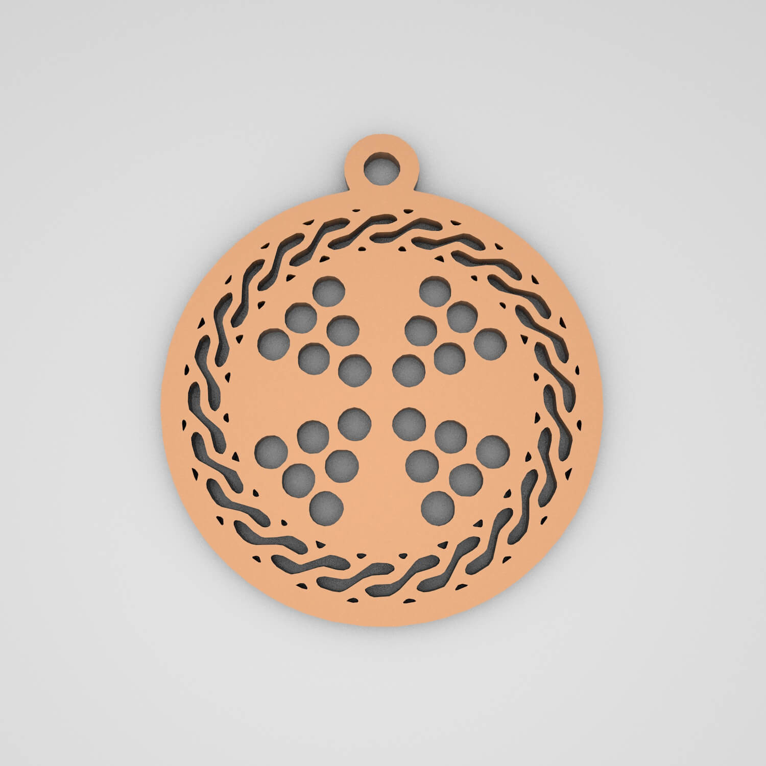 Cute Keychain Design CKD14 - 3D Print Model by pk3dstore