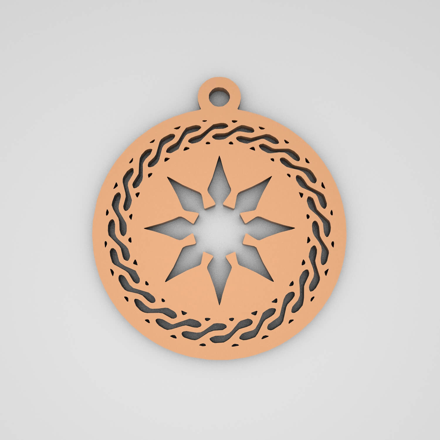 Cute Keychain Design CKD19 - 3D Print Model by pk3dstore