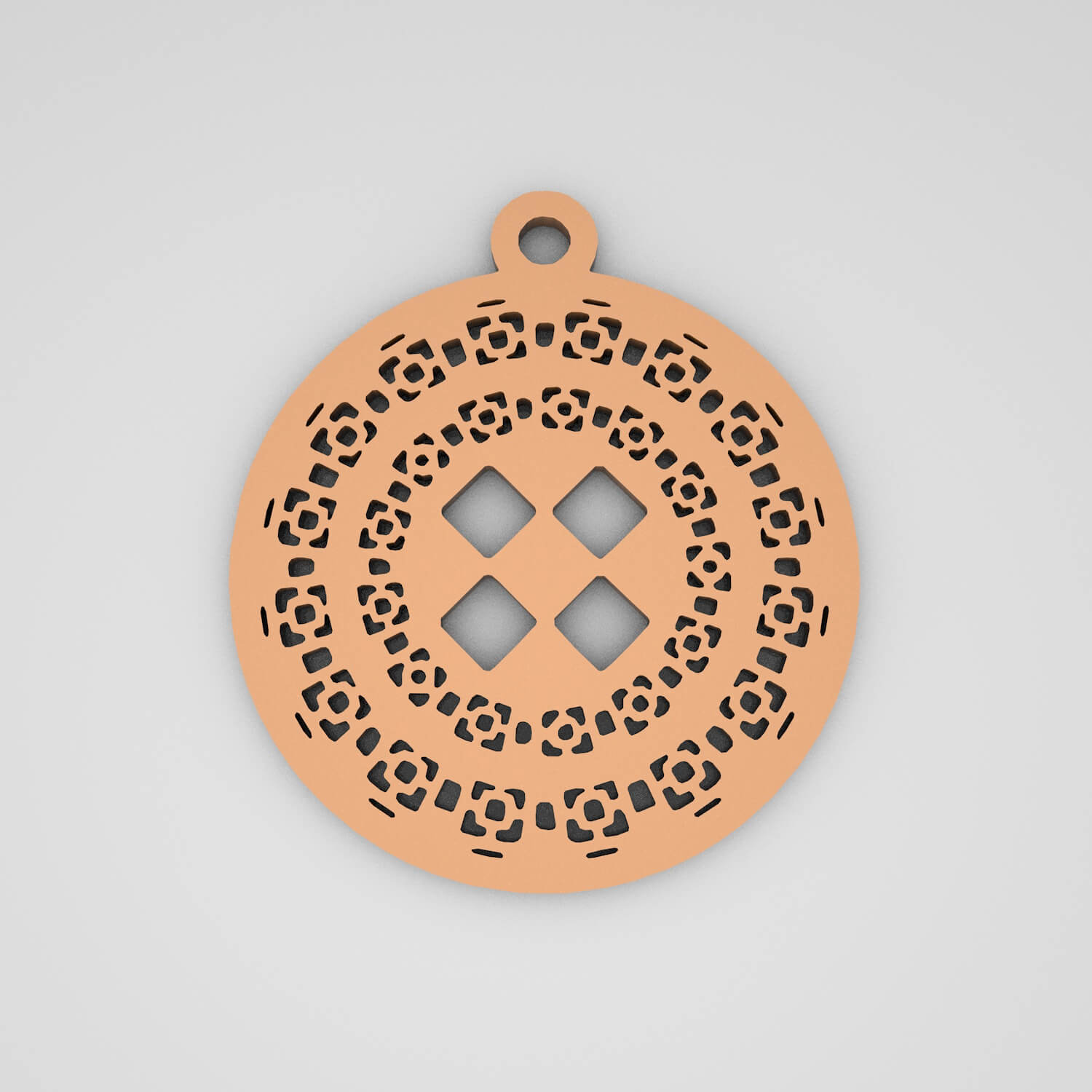 Cute Keychain Design CKD27 - 3D Print Model by pk3dstore