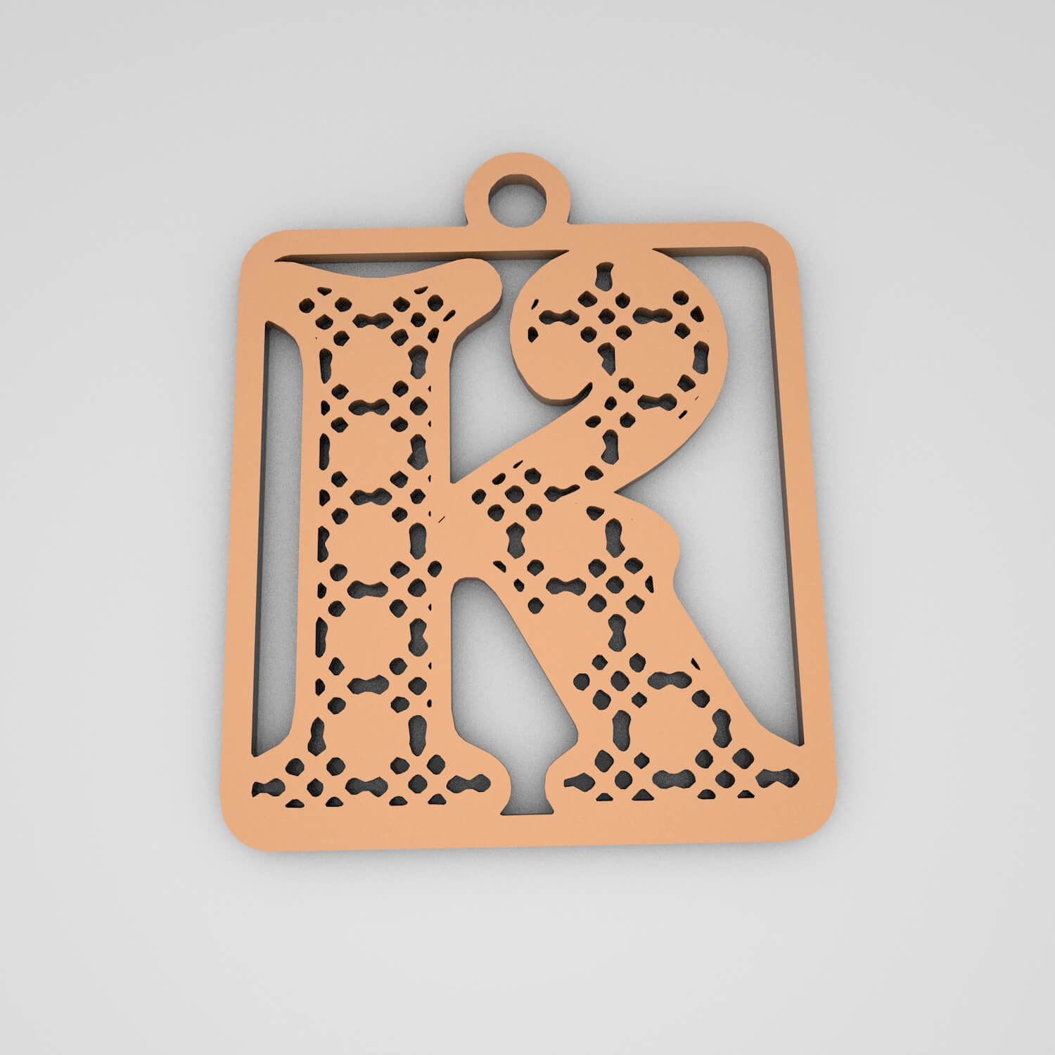 Monogram Letters To Print K