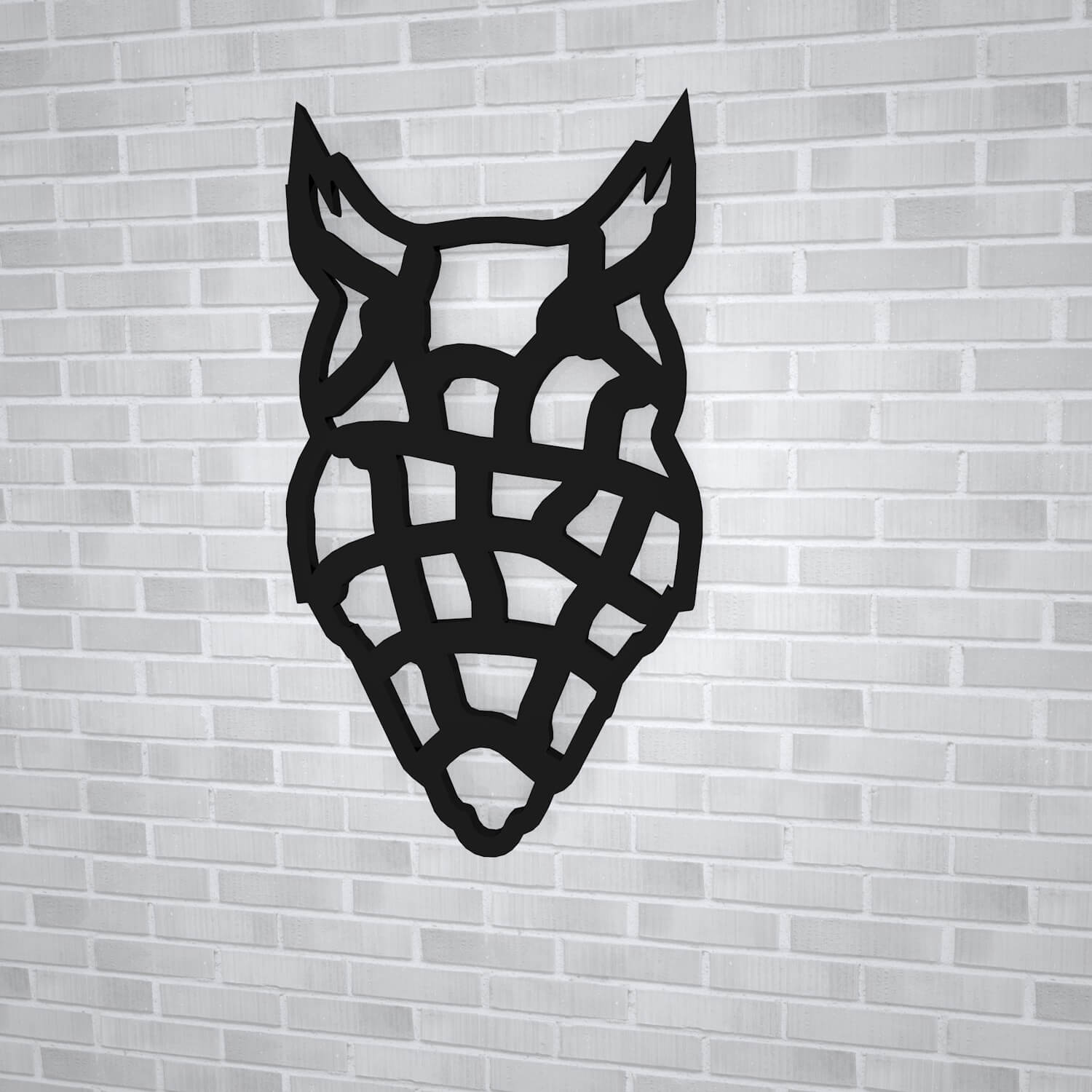 Wall Sculpture WSHD30 - 3D Print Model by pk3dstore