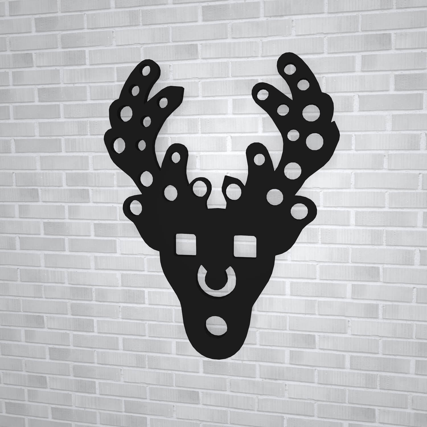 Wall Sculpture Wshd35 - 3D Print Model by pk3dstore