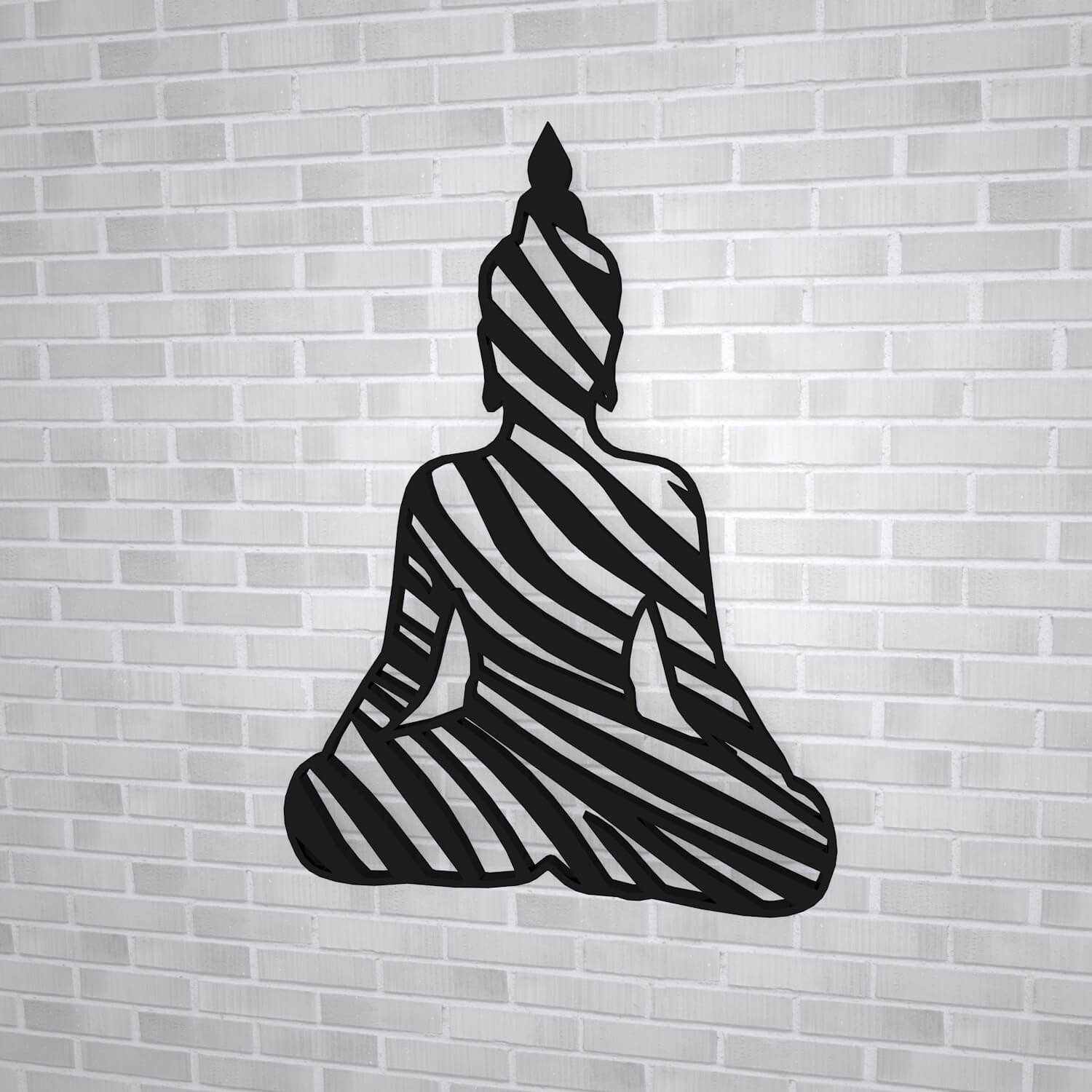 Wall Sculpture WSHD64 - 3D Print Model by pk3dstore