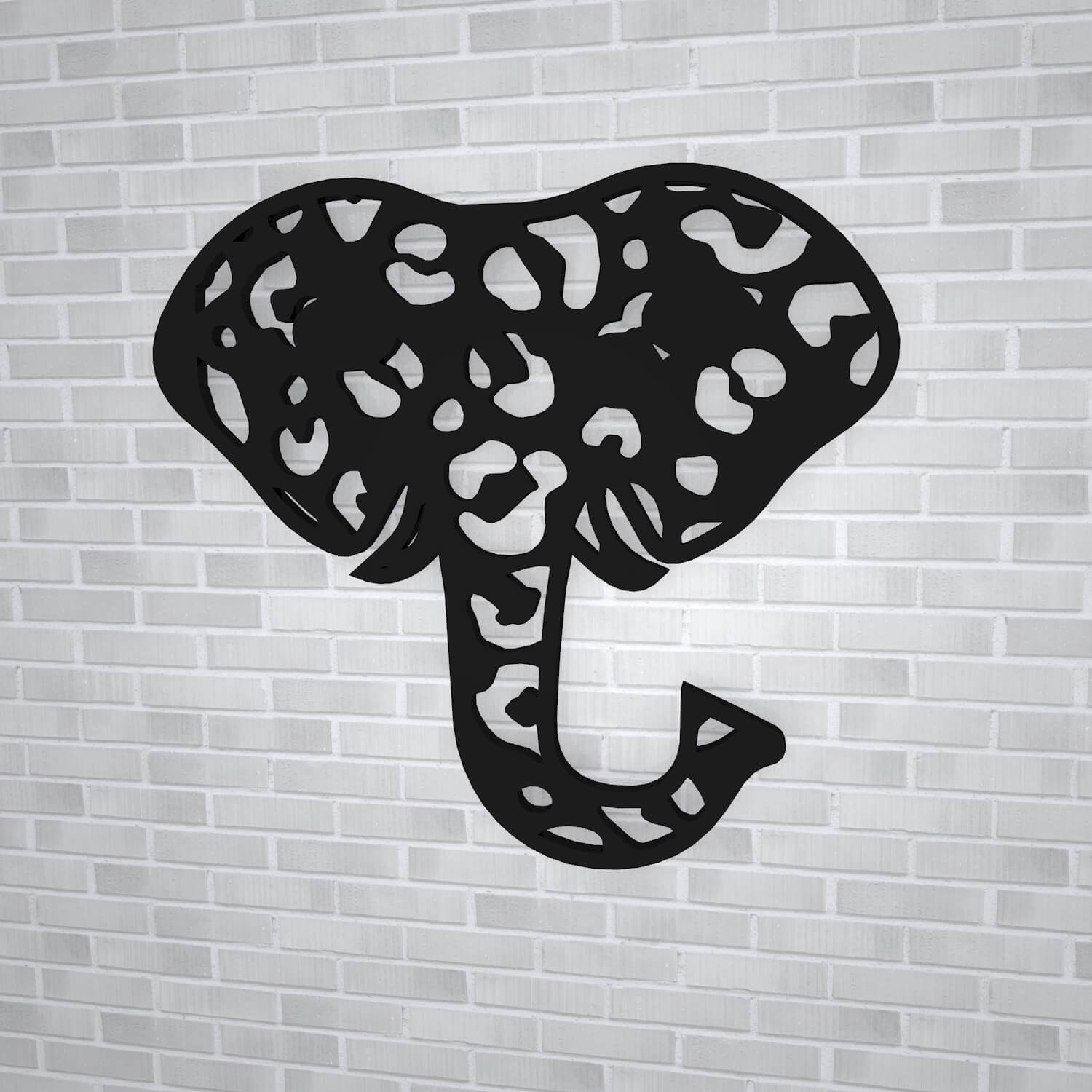 Wall Sculpture WSHD70 - 3D Model by pk3dstore