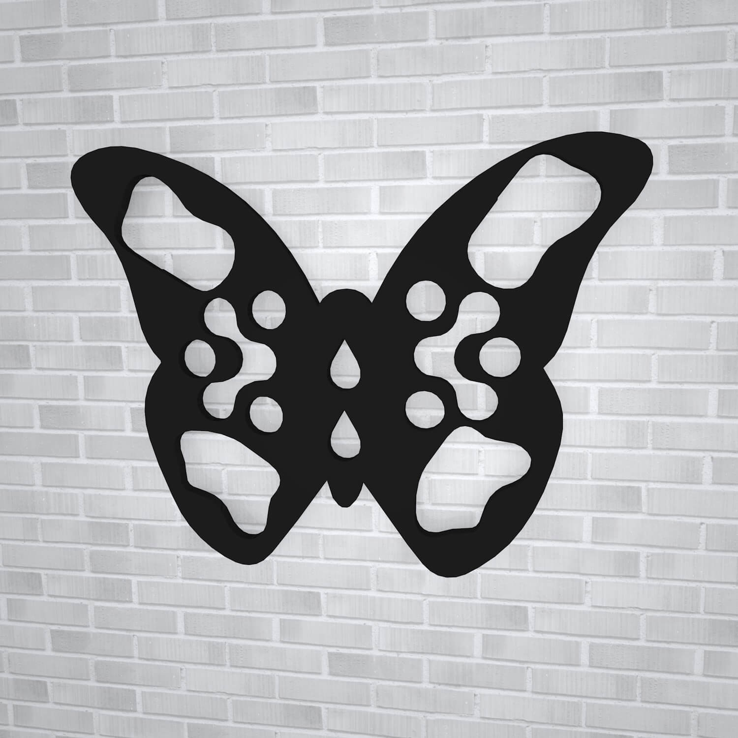 Wall Sculpture WSHD90 - 3D Print Model by pk3dstore