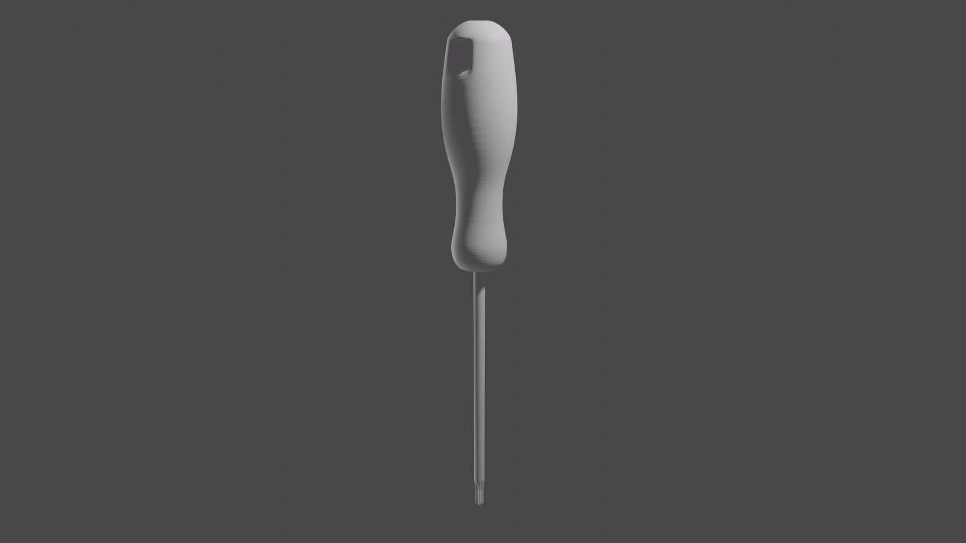 Screwdriver - Free 3D Model by PlamenBenov