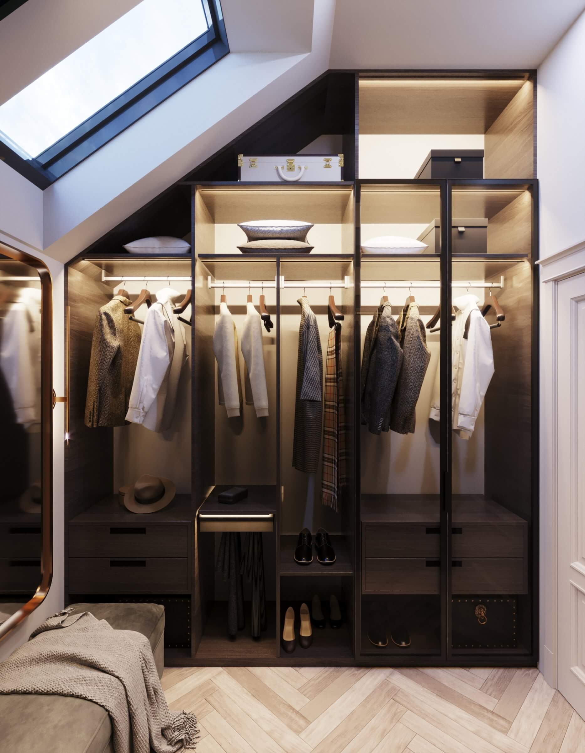 Stylish Wardrobe - 3D Model by plastik_z