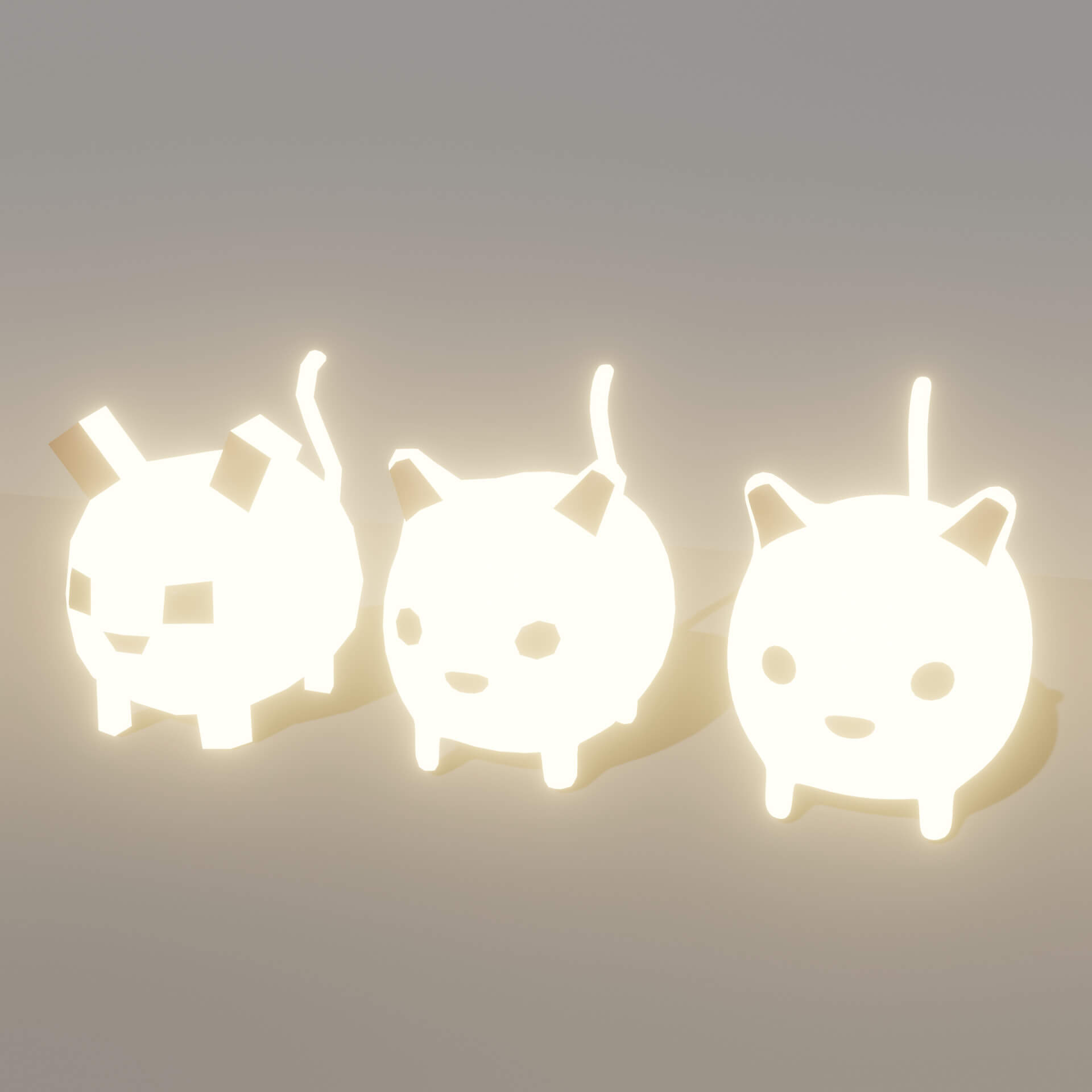 Cat Lamp - 3D Model by player11en