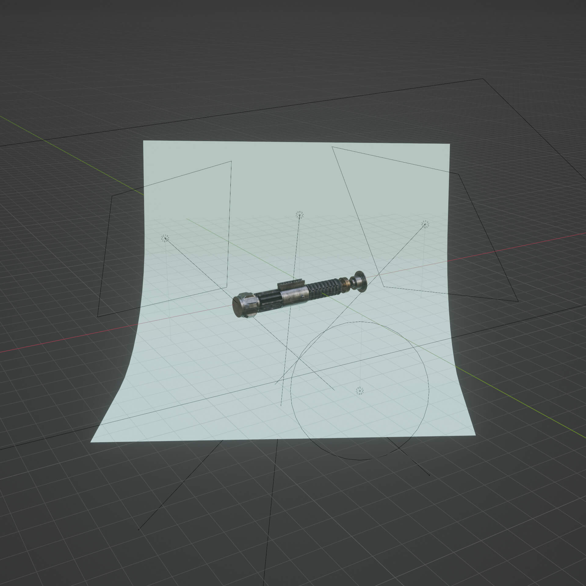 Star Wars Lightsaber - 3D Model by player11en