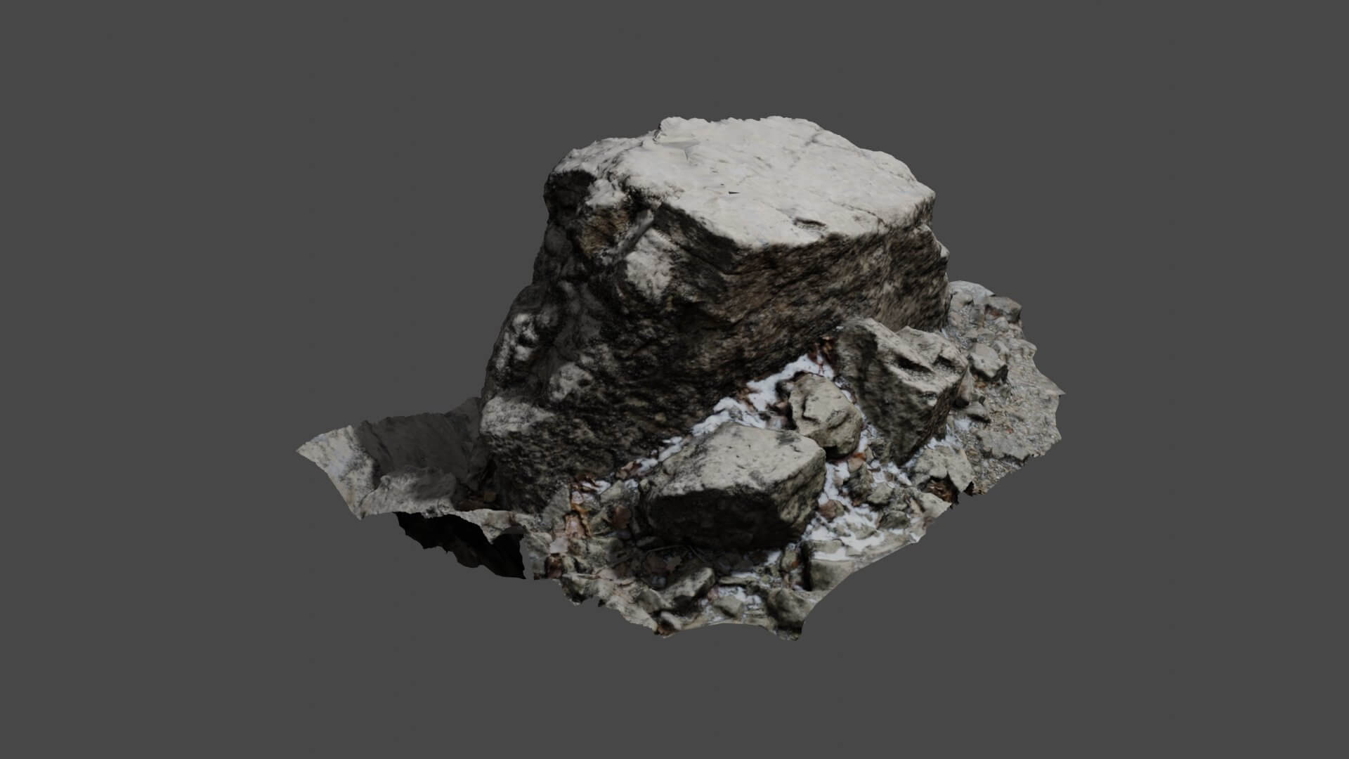 Rock - 3D Model by plutoniumcube