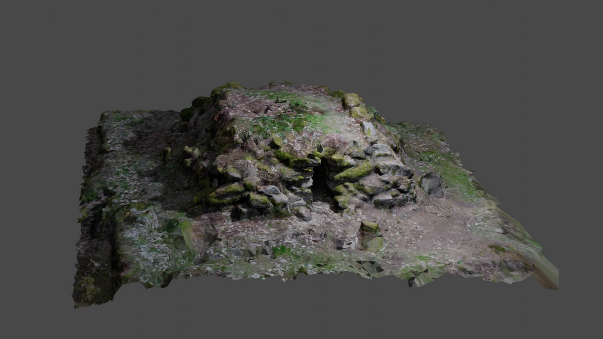 Ruin - 3D Model by plutoniumcube