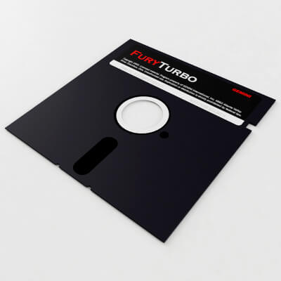 5-1/4 Inch Floppy Disk 3D Model by Plutonius3d
