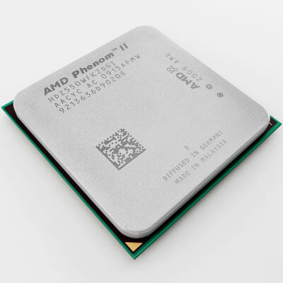 AMD Phenom II CPU - 3D Model by Plutonius3d
