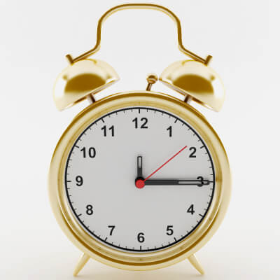 Brass Alarm Clock - 3D Model by Plutonius3d