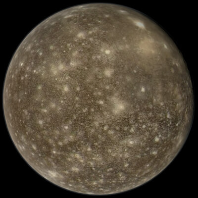 Callisto Moon - 3D Model by Plutonius3d