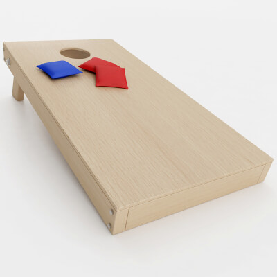 Cornhole Game - 3D Model by Plutonius3d