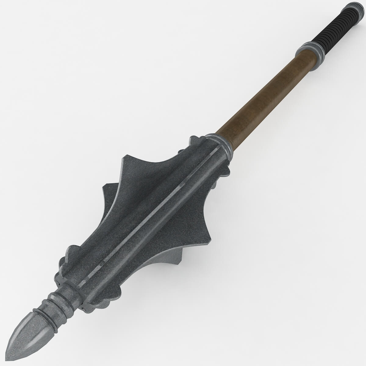 Flanged Mace - 3D Model by Plutonius3d