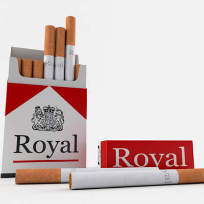 Generic Cigarette Pack - 3D Model by Plutonius3d