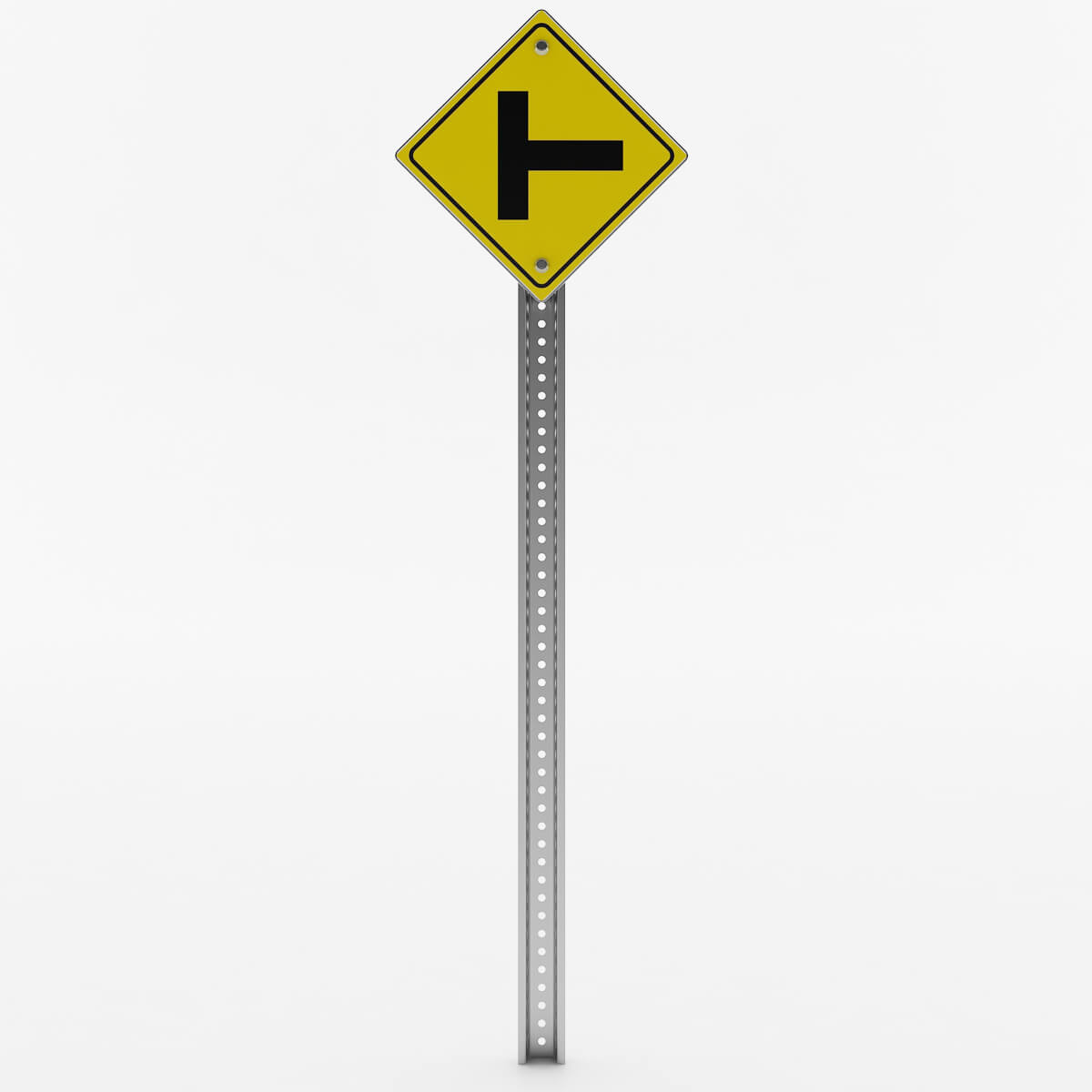 Intersection Sign - 3D Model by Plutonius3d