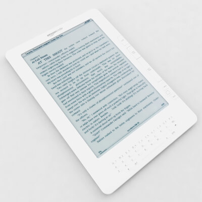 Kindle DX Tablet - 3D Model by Plutonius3d