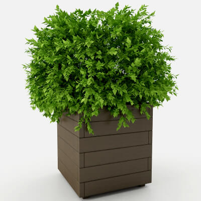 Large Planter Box - 3D Model by Plutonius3d
