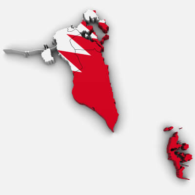 Political Map of Bahrain - 3D Model by Plutonius3d