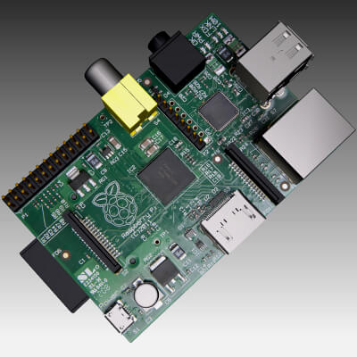 Raspberry Pi Computer - 3D Model by Plutonius3d