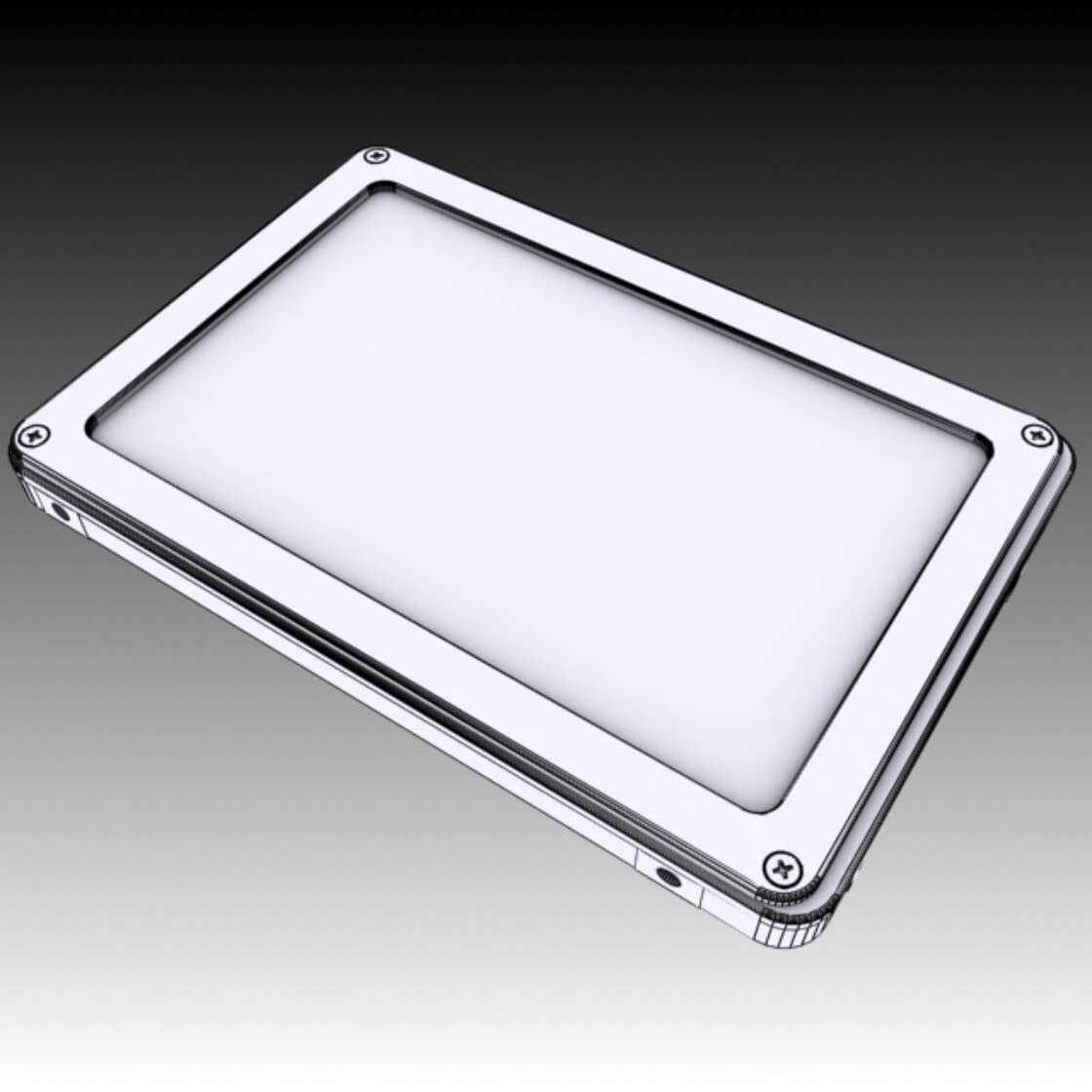 Solid State Drive - 3D Model by Plutonius3d