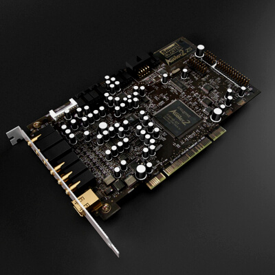 Computer Sound Card - 3D Model by Plutonius3d
