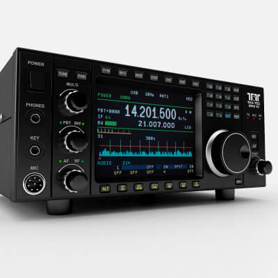 Ten-Tec Omni VII Transceiver Amateur Radio 3D Model by Plutonius3d