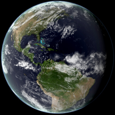 The Earth Planet - 3D Model by Plutonius3d