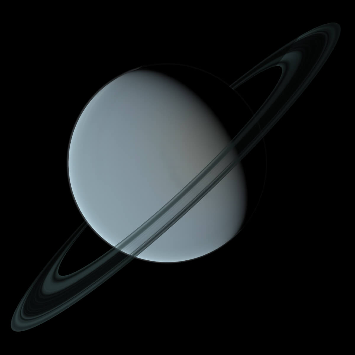 Uranus Planet - 3D Model by Plutonius3d