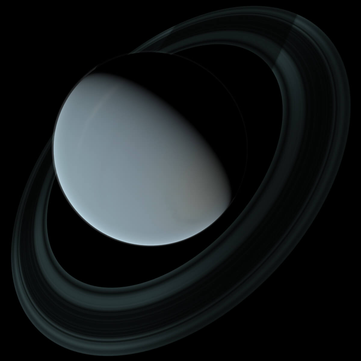 Uranus Planet - 3D Model by Plutonius3d