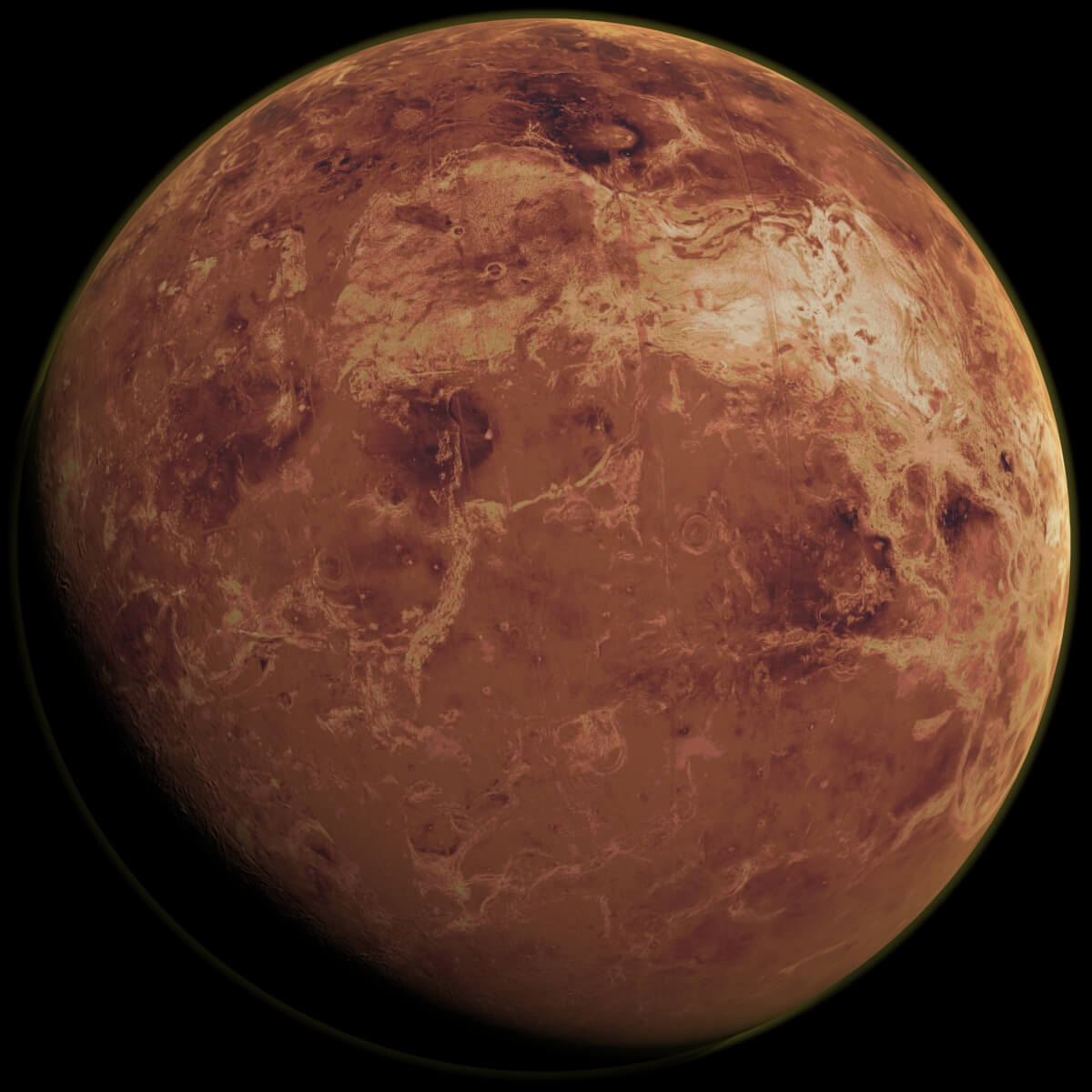 Venus Planet - 3D Model by Plutonius3d