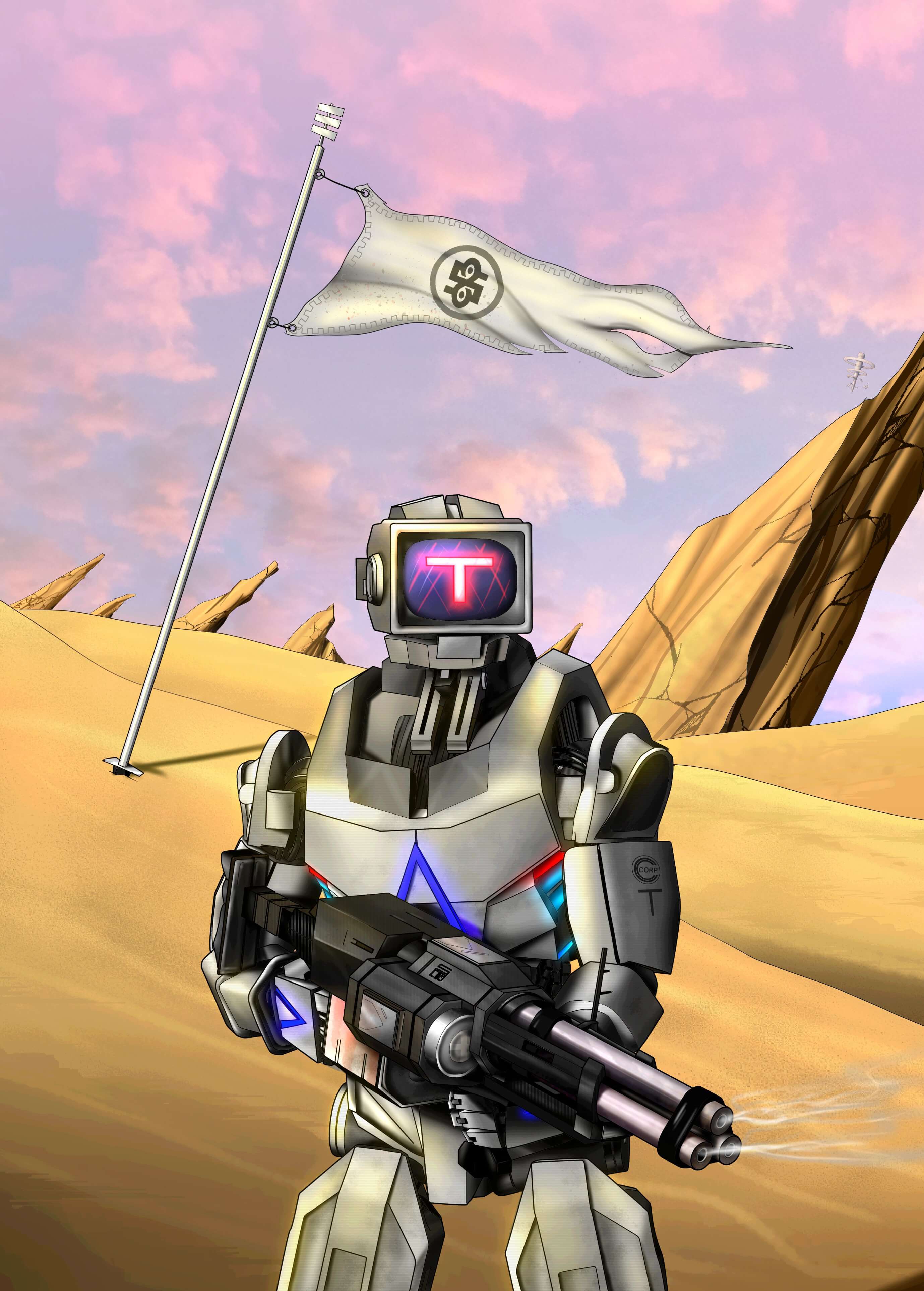 ROBOCHAD 3D Render | RenderHub Gallery