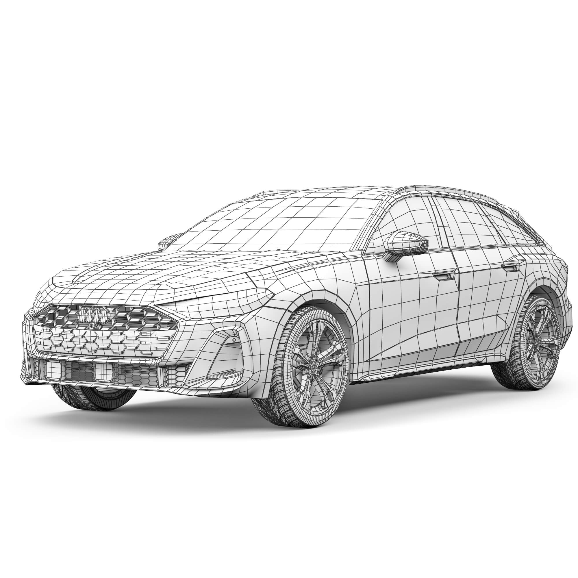 Audi S5 Avant 2025 - 3D Model by podshyvalov