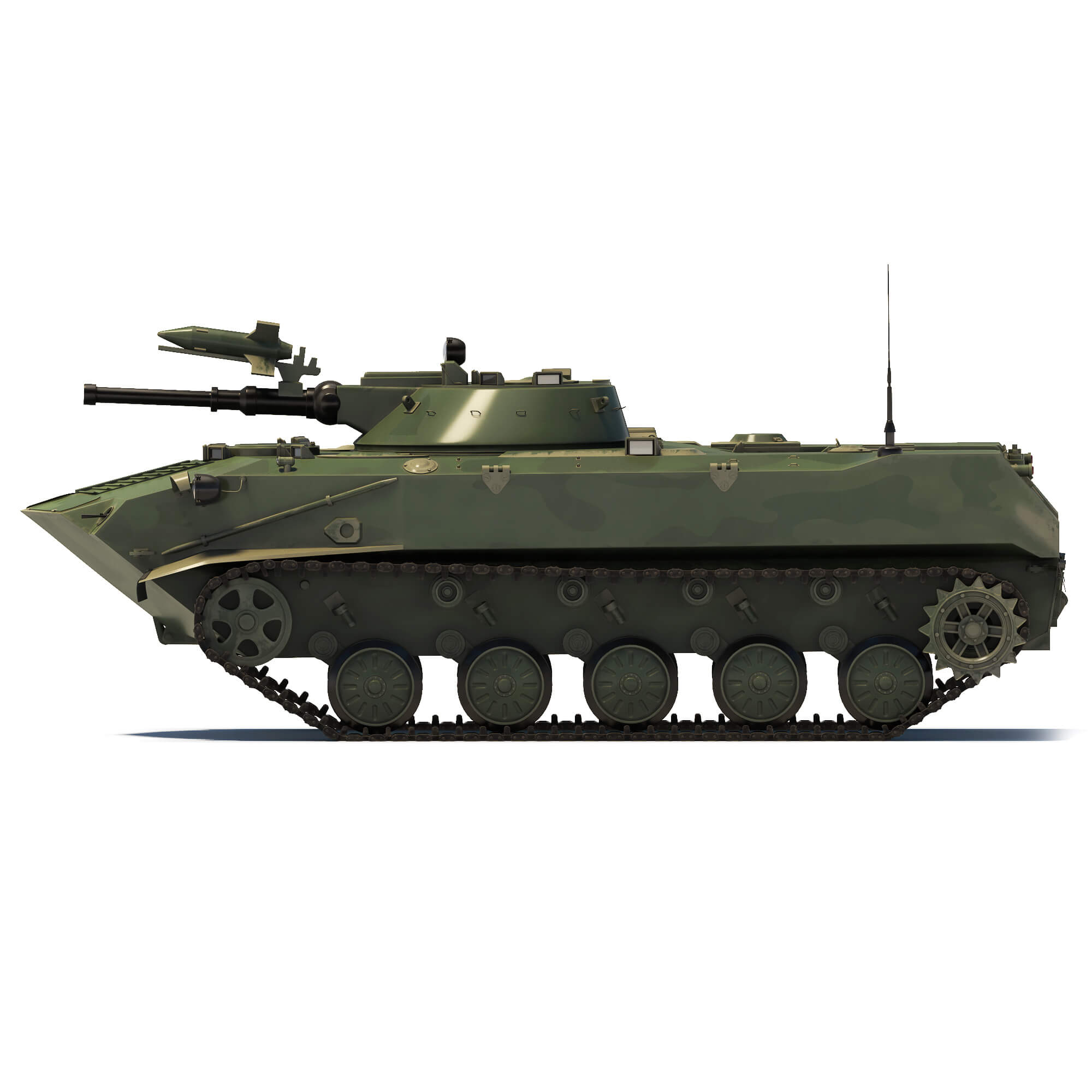 BMD - 1 1970 3D Model by podshyvalov