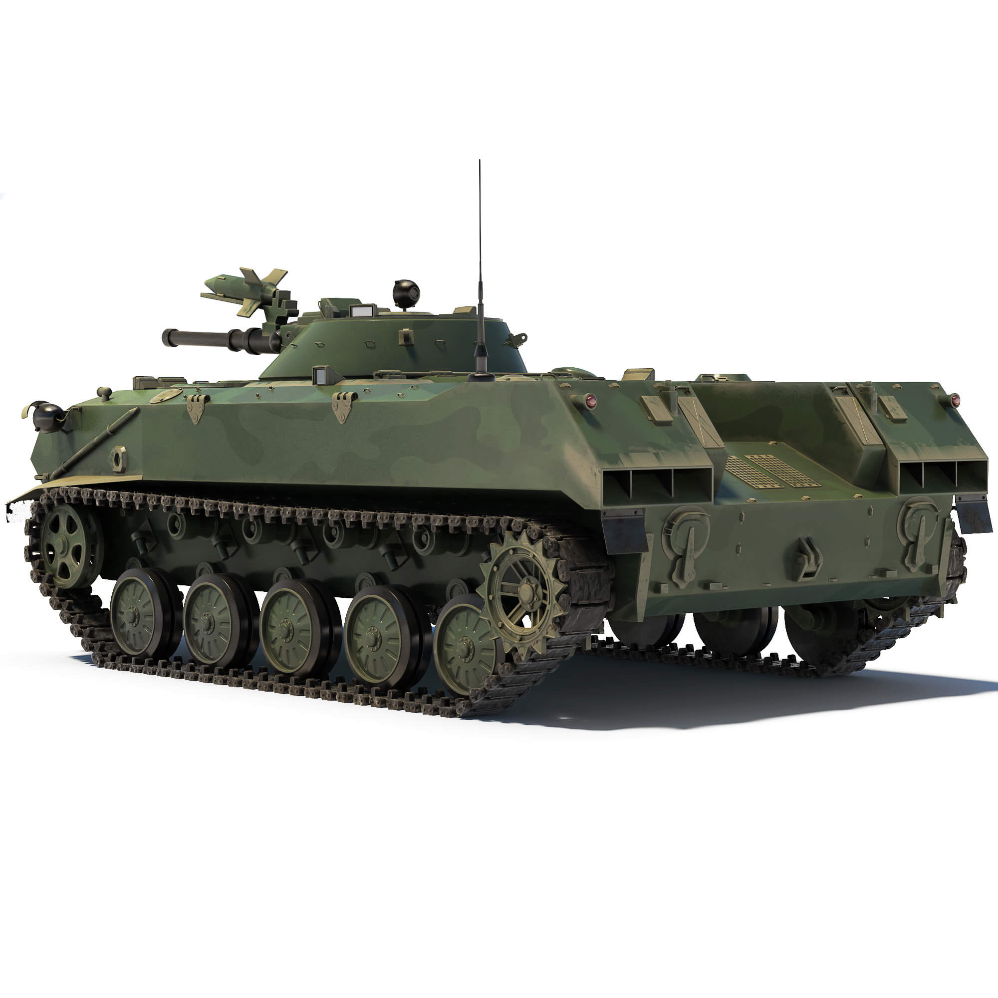 BMD - 1 1970 3D Model by podshyvalov