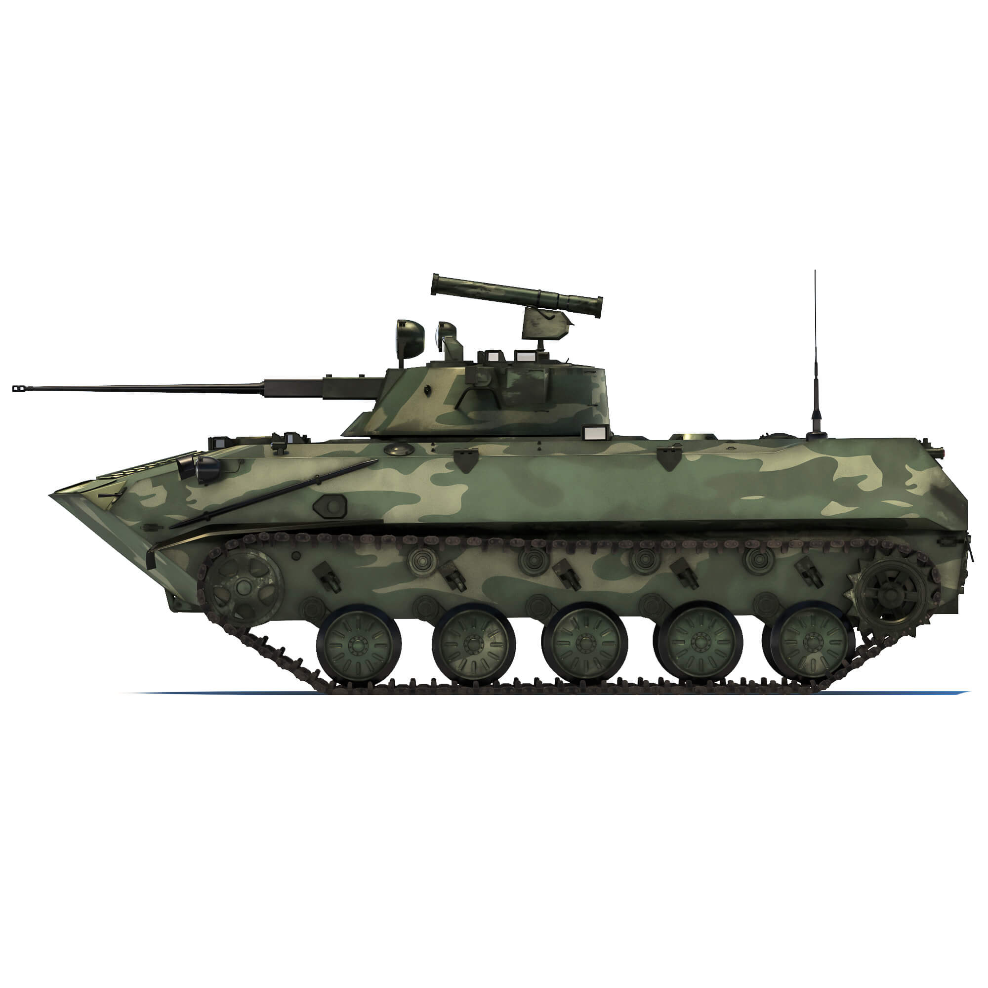 BMD - 2 1985 3D Model by podshyvalov