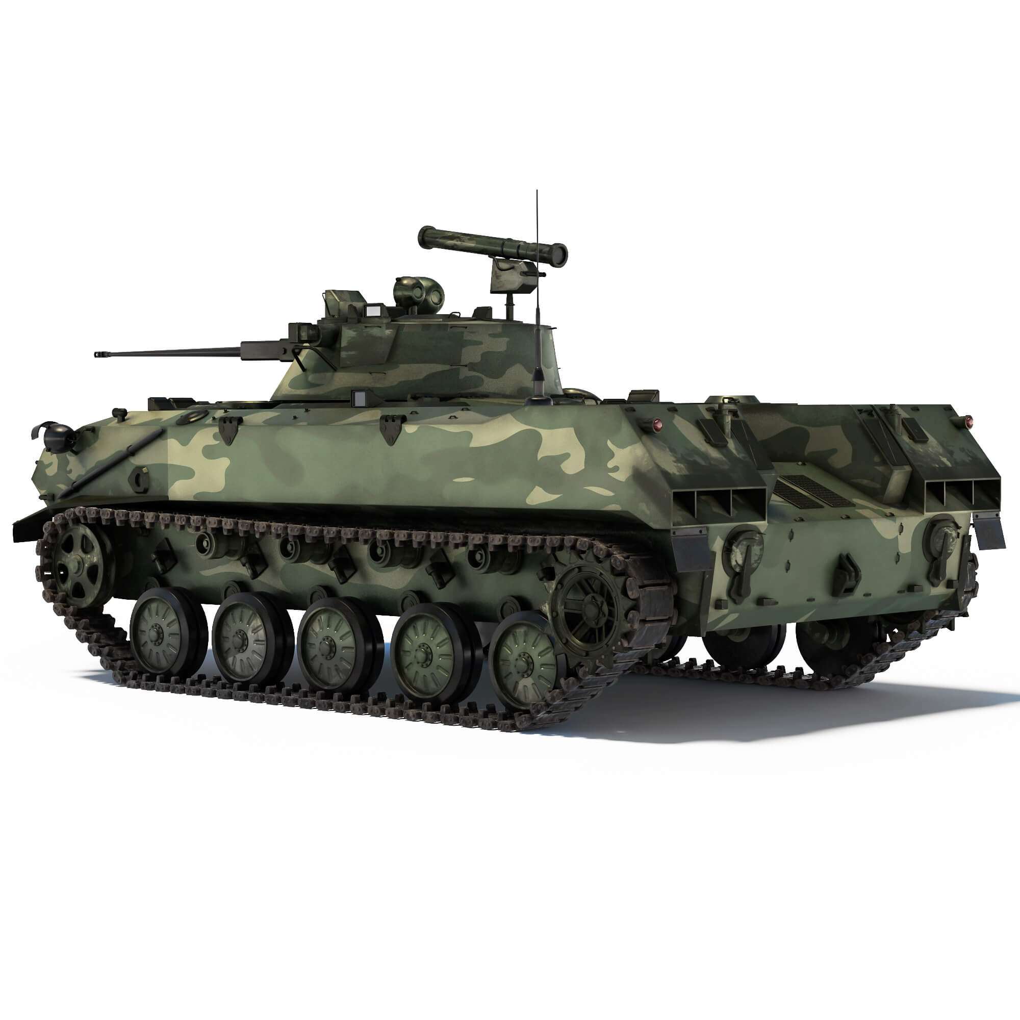 BMD - 2 1985 3D Model by podshyvalov