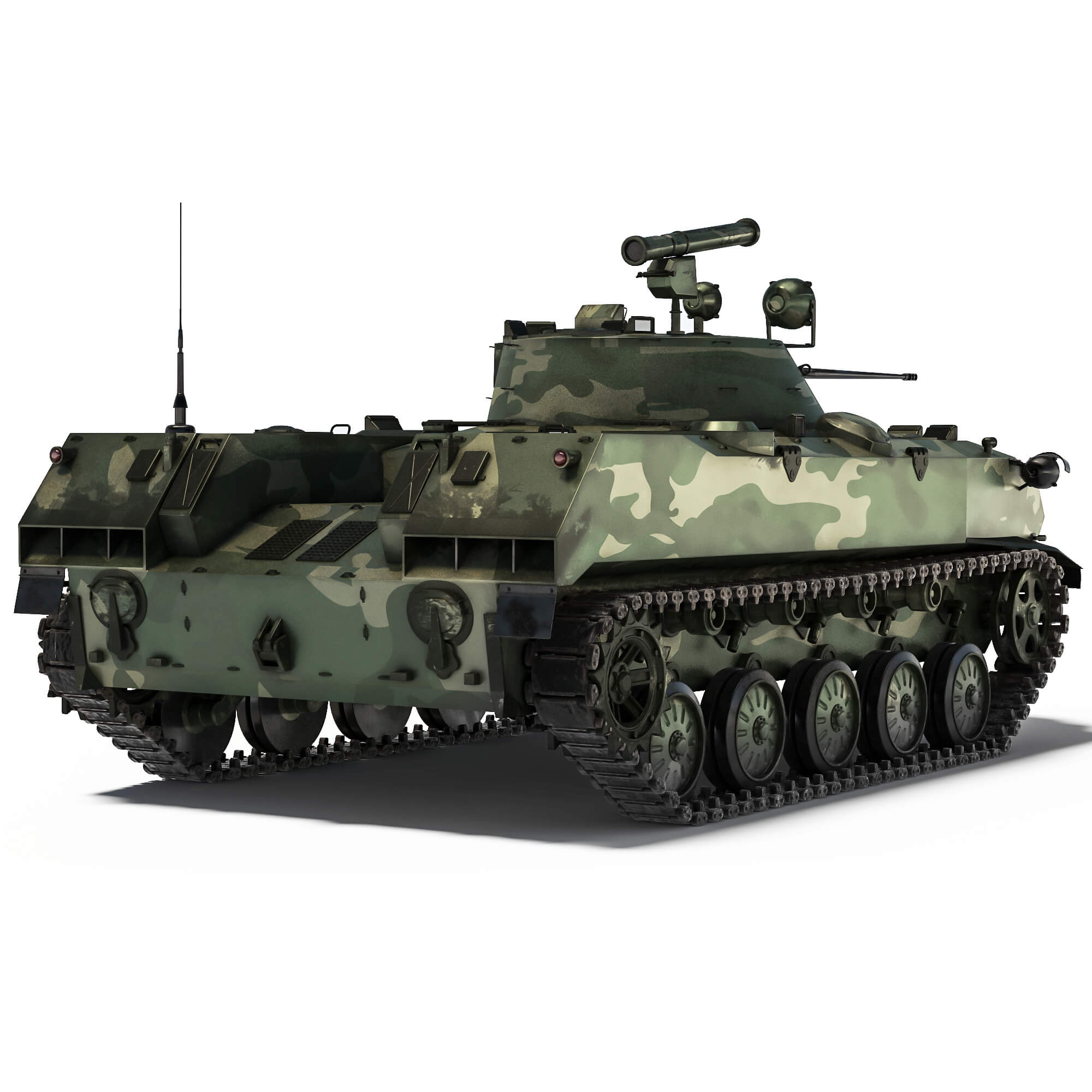 BMD - 2 1985 3D Model by podshyvalov