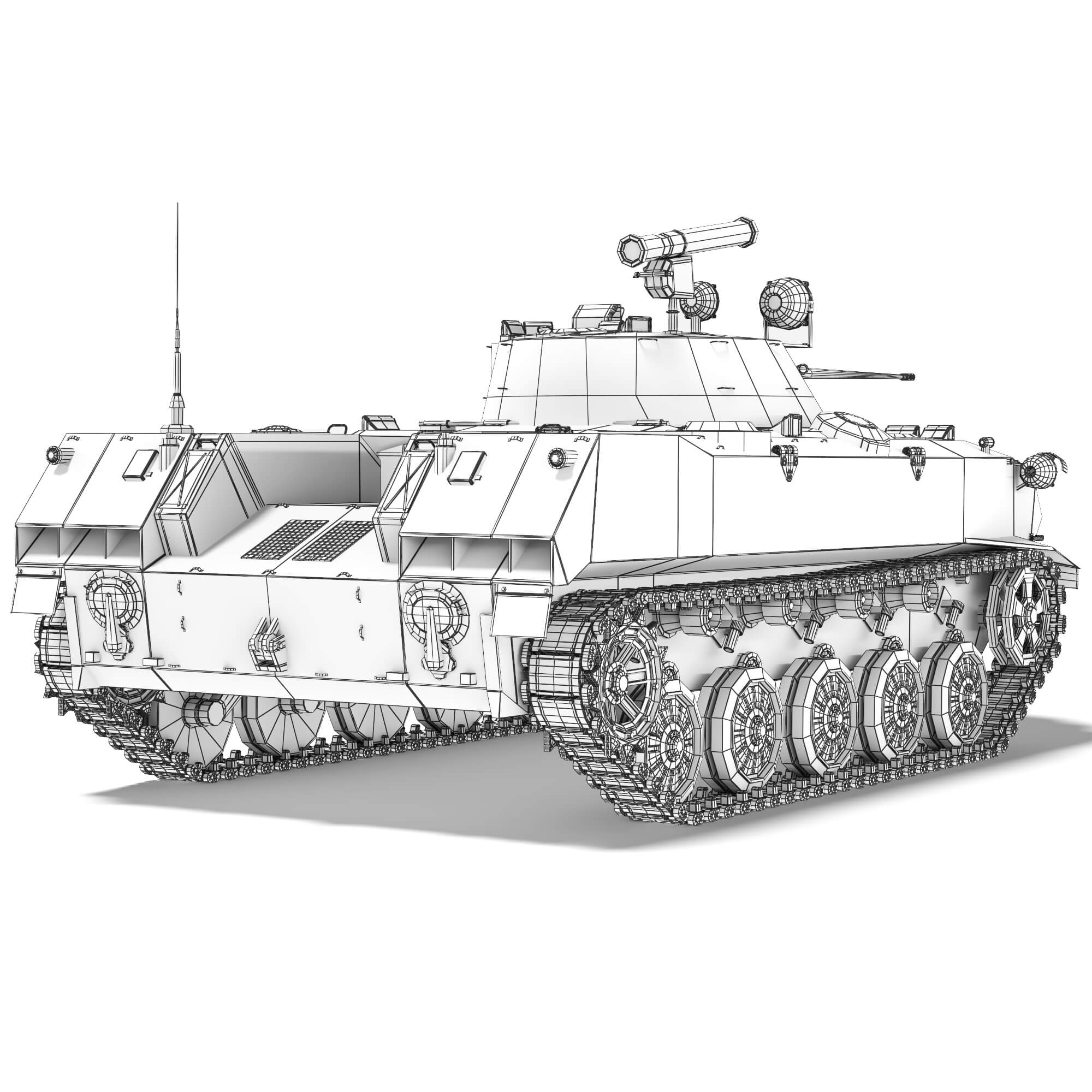BMD - 2 1985 3D Model by podshyvalov