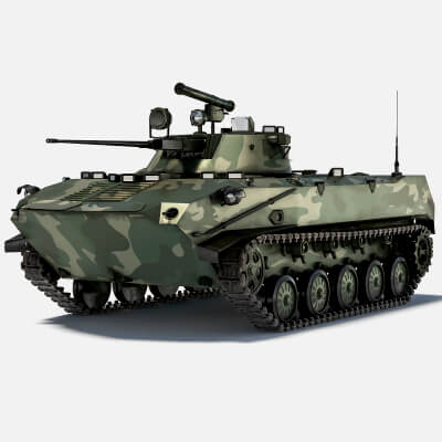 BMD - 2 1985 3D Model by podshyvalov