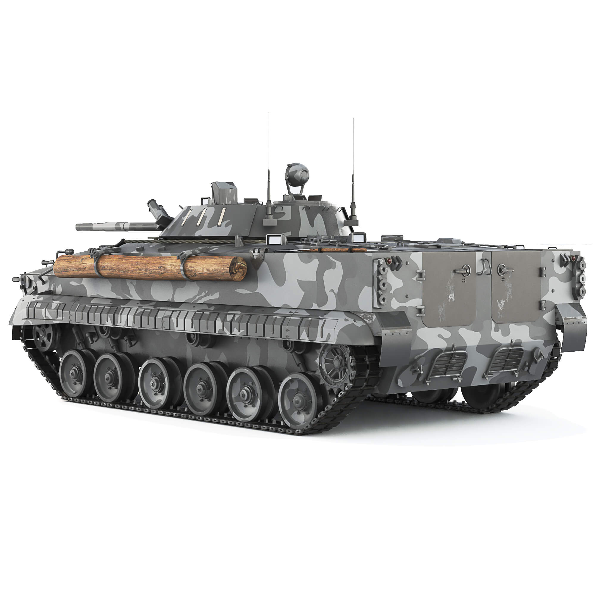 BMP - 3 1987 3D Model by podshyvalov