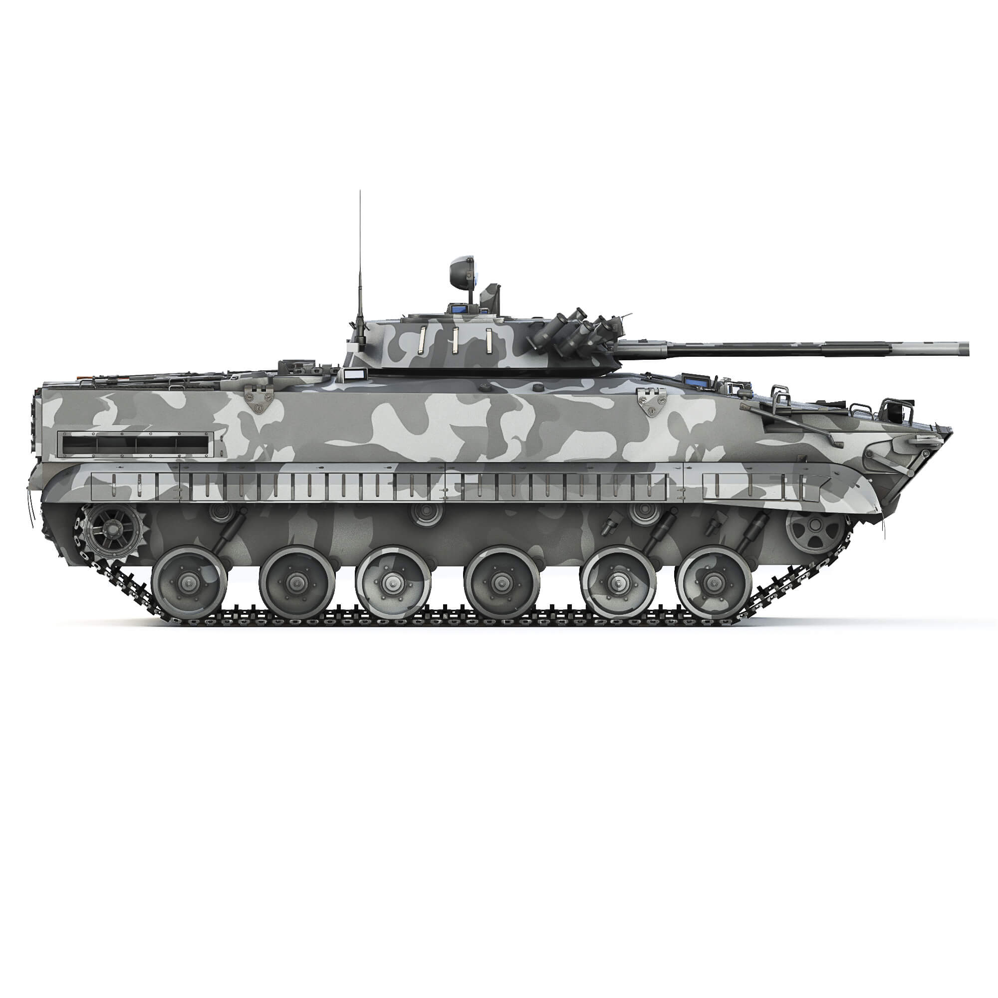 BMP - 3 1987 3D Model by podshyvalov