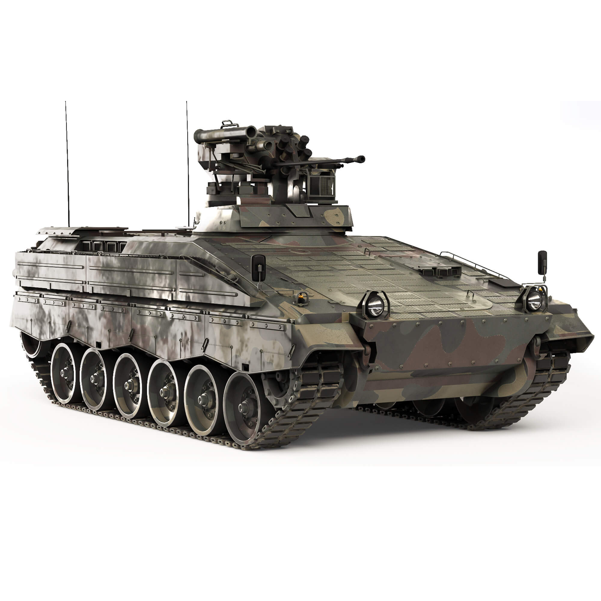 BMP Marder 1A3 1989 - 3D Model by podshyvalov