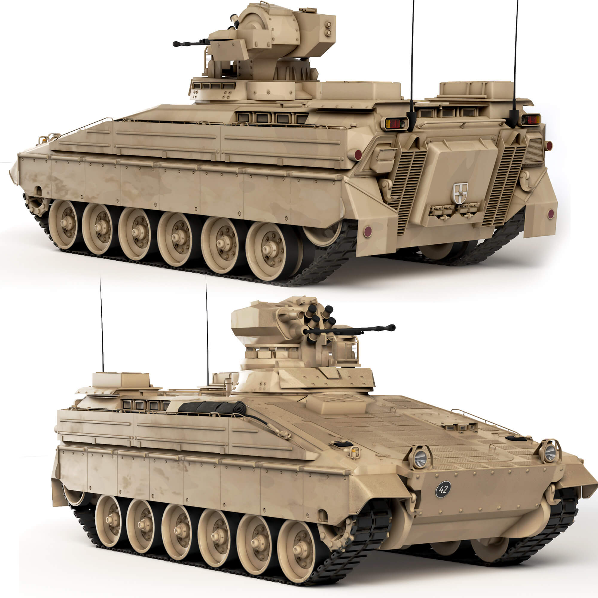 BMP Marder 1A5 2020 - 3D Model by podshyvalov