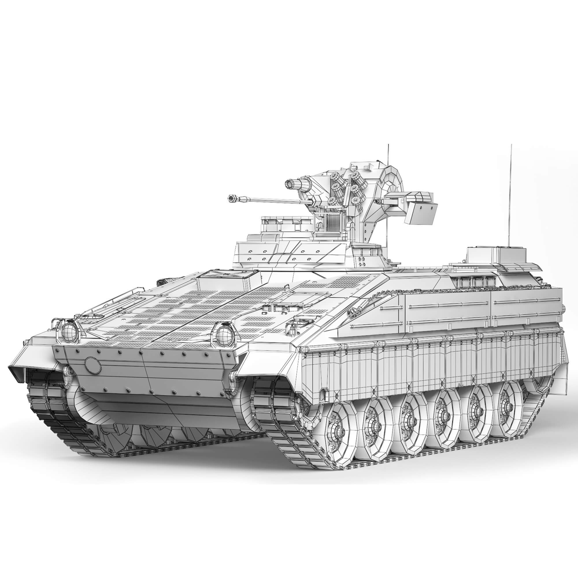 BMP Marder 1A5 2020 - 3D Model by podshyvalov