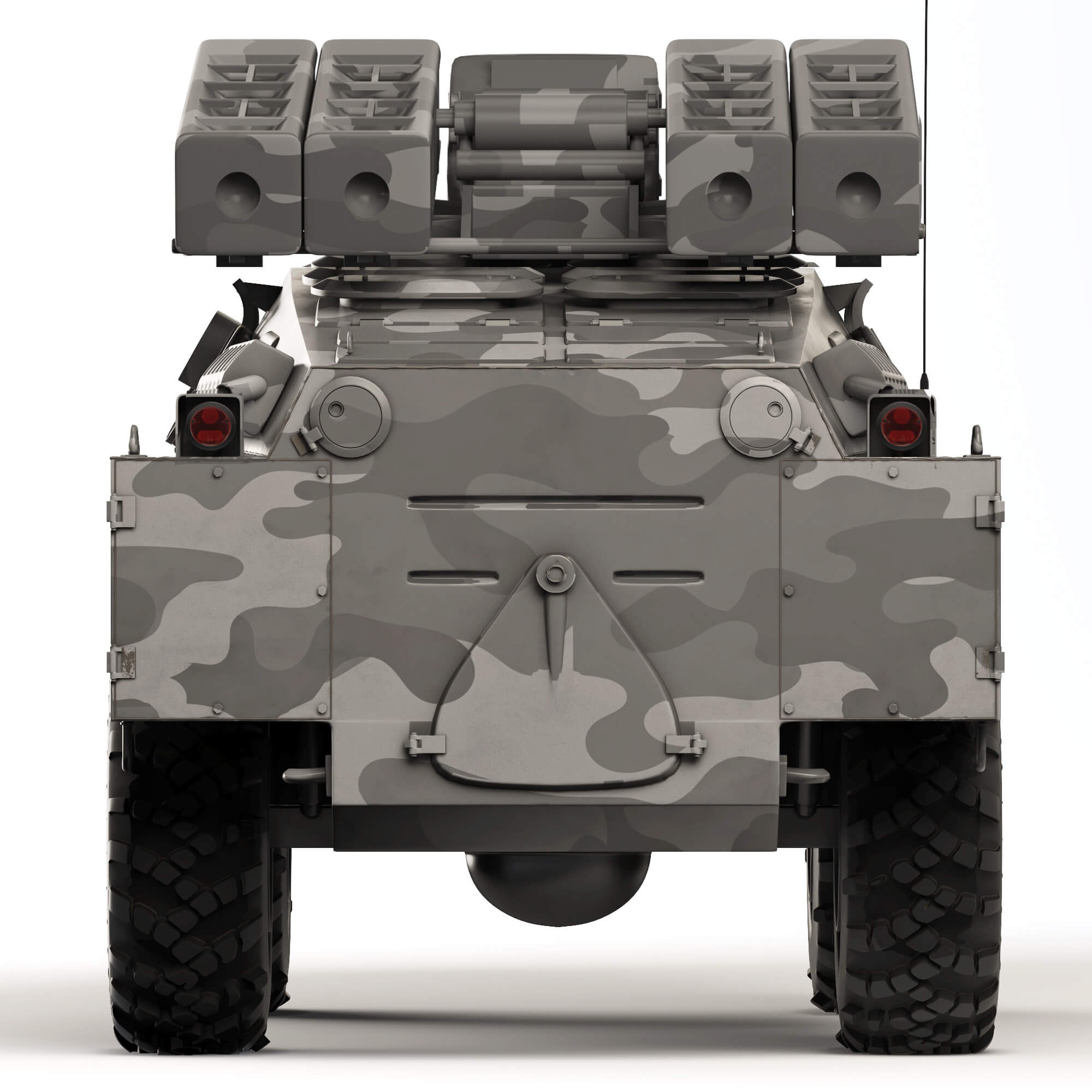 BRDM-2 9K31 Strela-1 1968 3D Model by podshyvalov