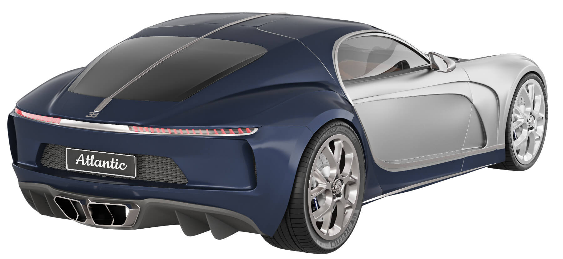 Bugatti Atlantic 2020 - 3D Model by podshyvalov